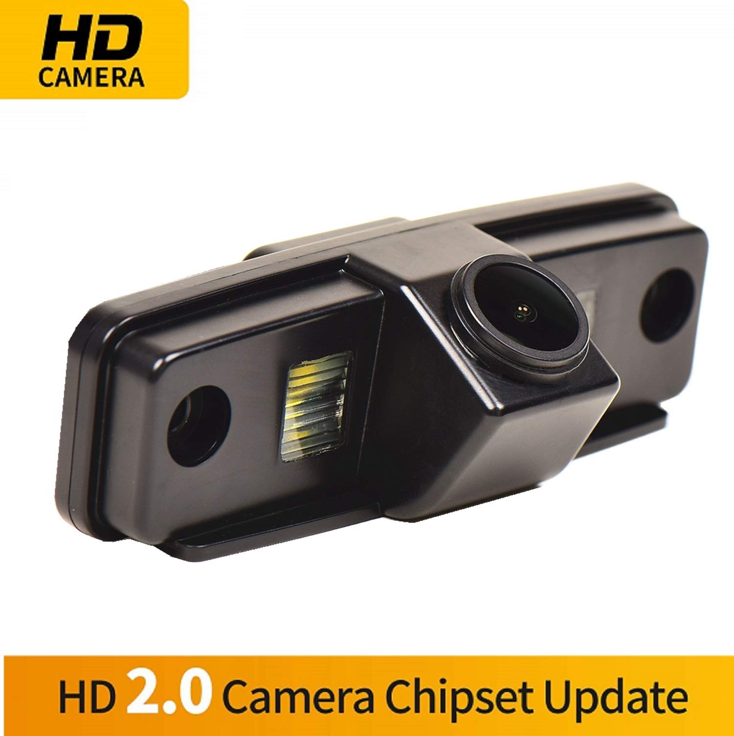 HD 1280x720p Rear Reversing Backup Camera Rearview License Plate Camera Night Vision Ip68 Waterproof for Subaru/Forester/Outback 2007-2012/Sedan/Tribeca