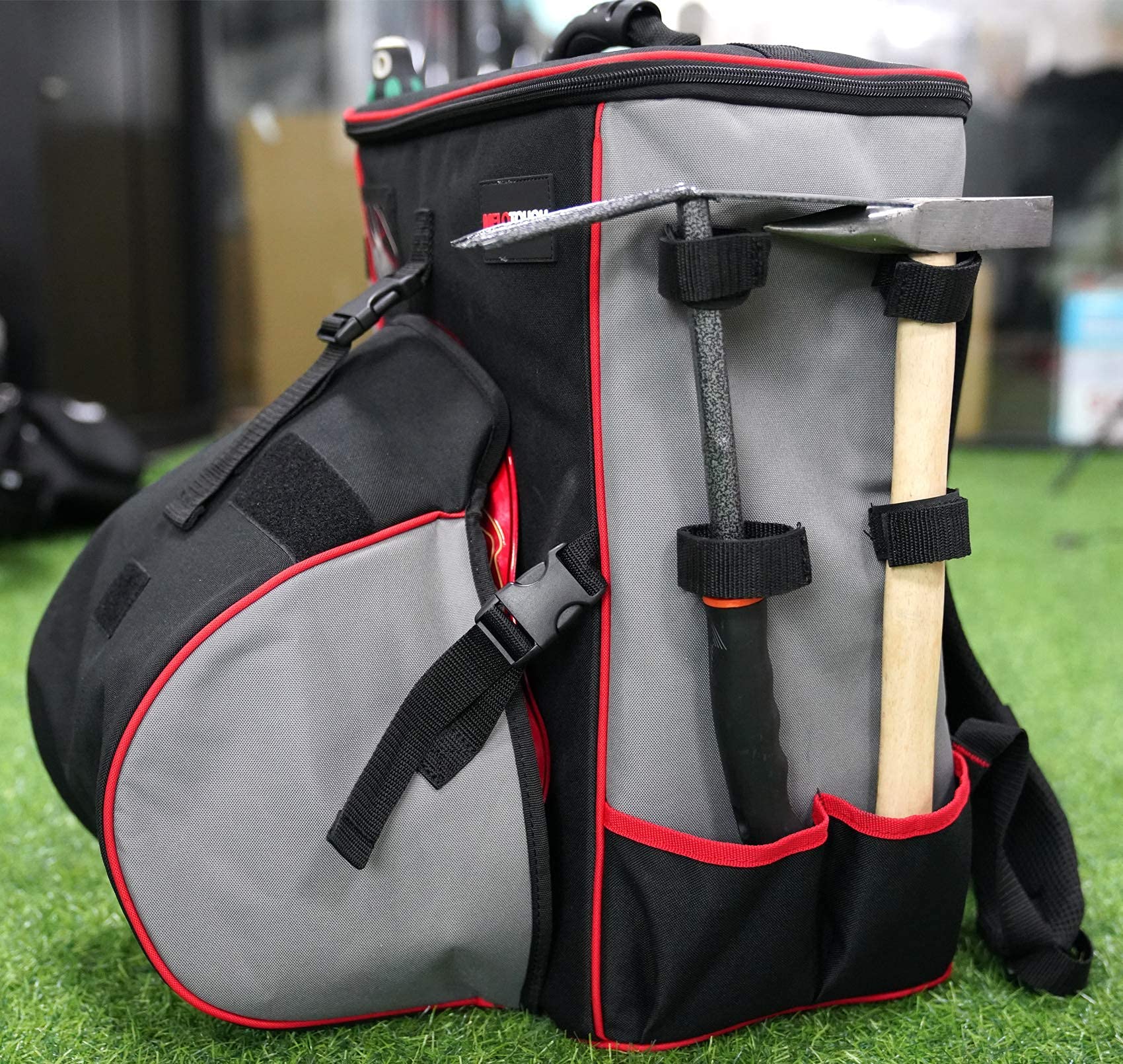 MELOTOUGH Welding Tool Backpack Extreme Gear Pack with Helmet Catch