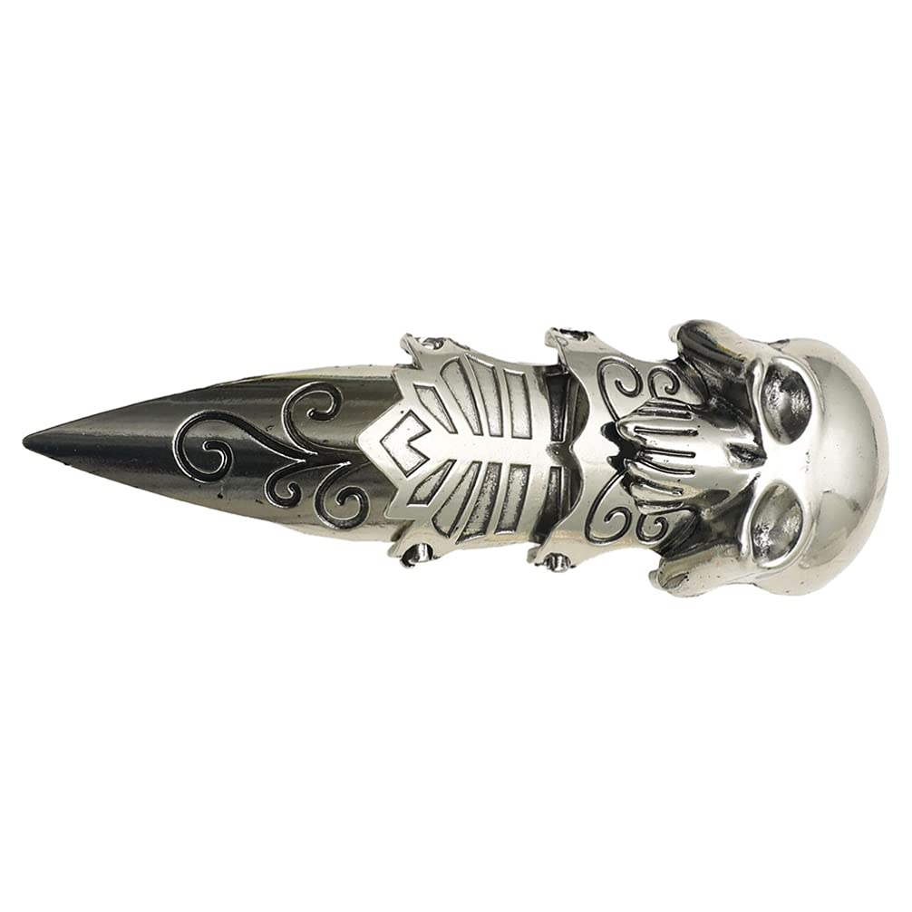 Holibanna Mens Knuckle Joint Full Finger Double Ring Punk Activity Ring Rock Gothic Rings Jewelry for Women Mens