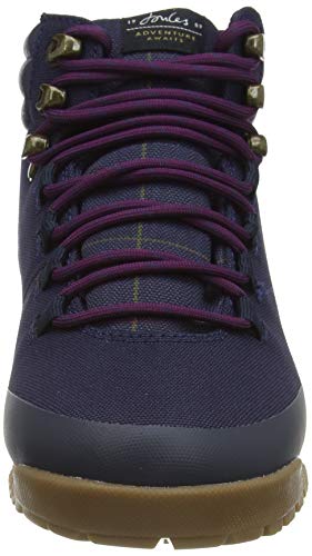 Joules Women's Hiking Rain Boot, French Navy, 7