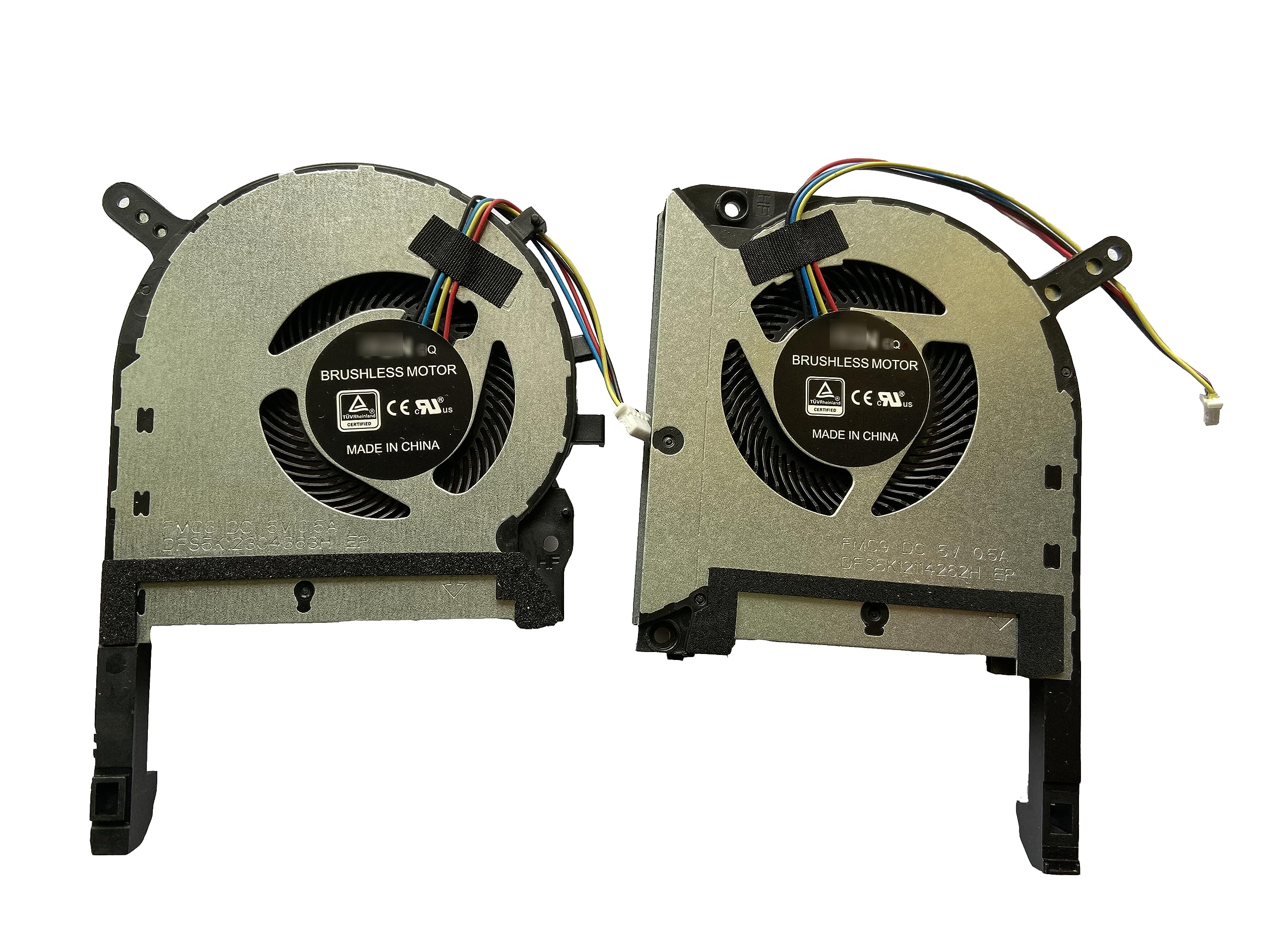 HK-Part Fan for ASUS TUF FX505DT FX705DU FX705DD FX705DT FX705G FX505GE CPU Gpu Cooling Fan Set