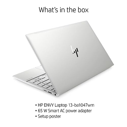HP Envy 13 Laptop, Intel 4-Core i5-1135G7, 13.3" FHD IPS Display, Intel Iris Xe Graphics, 8GB DDR4 1TB SSD, Backlit Keyboard, Fingerprint, Thunderbolt 4, Wi-Fi 6, Win11 Pro