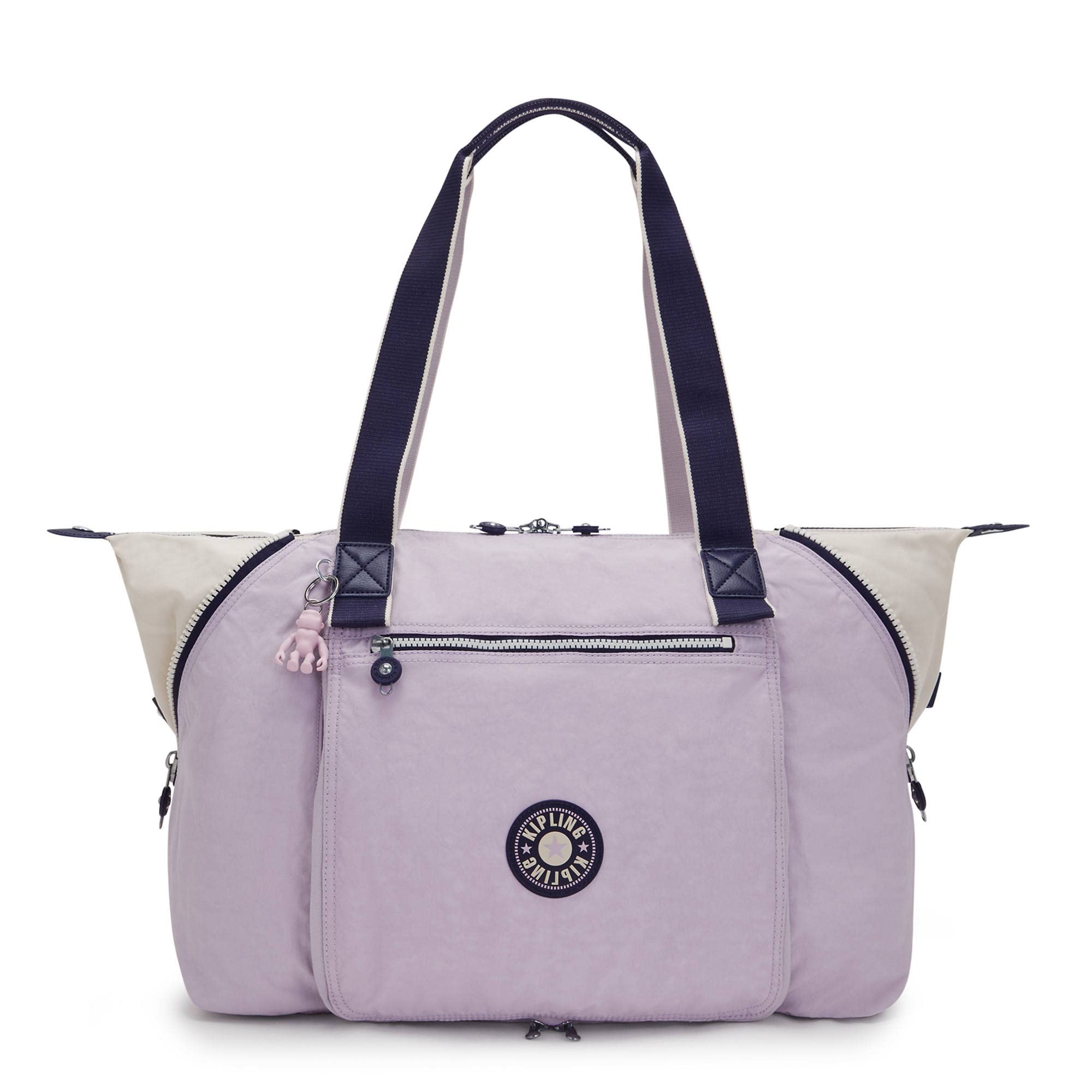 Kipling Wellness Art M Tote Bag Gentle Lilac Bl