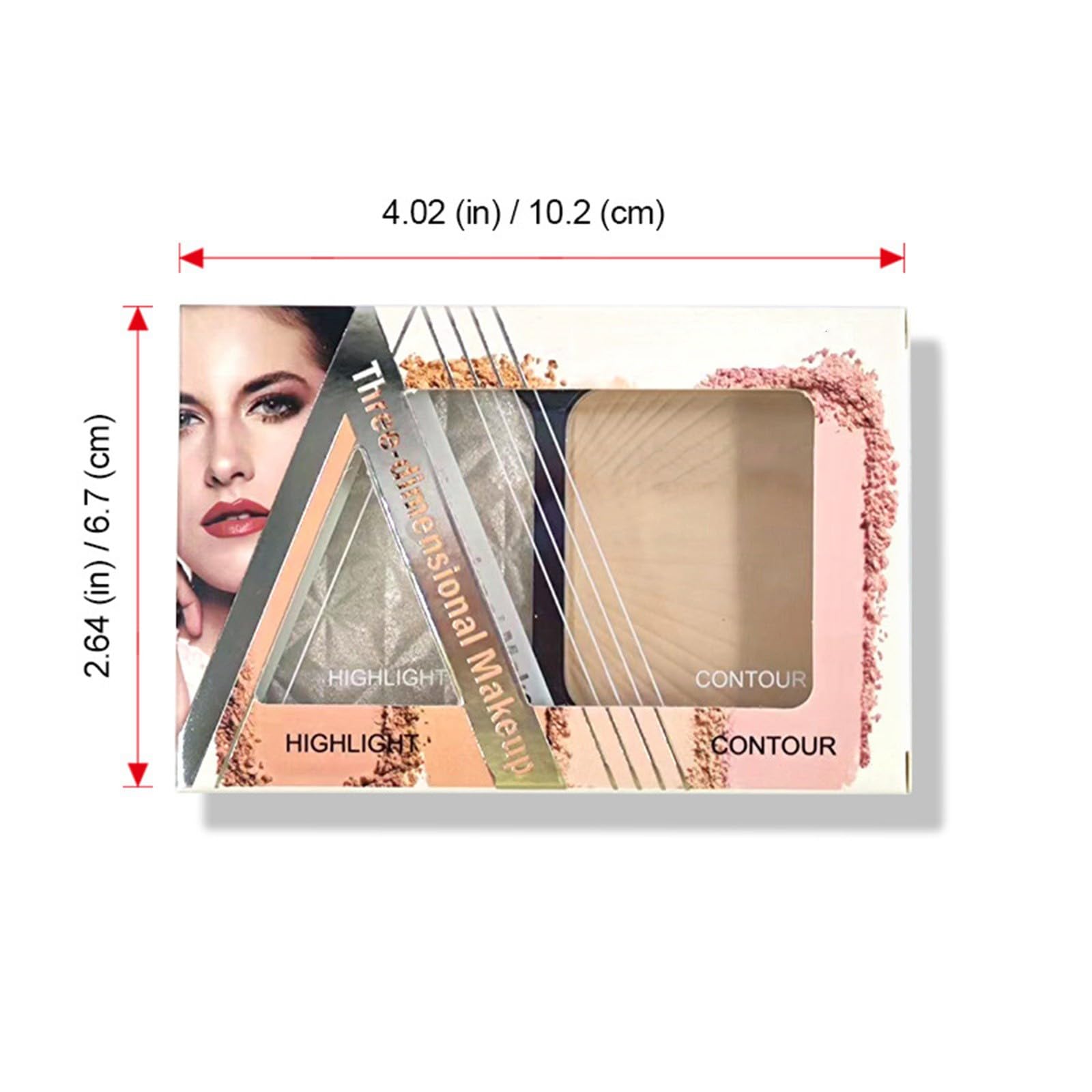 HMDABD Eyeshadow Sweat Proof Powder With Brightening Moisturizing Formula Long Lasting Coverage Contouring Highlighting And Repairing Effects Vegan Eyeshadow(C