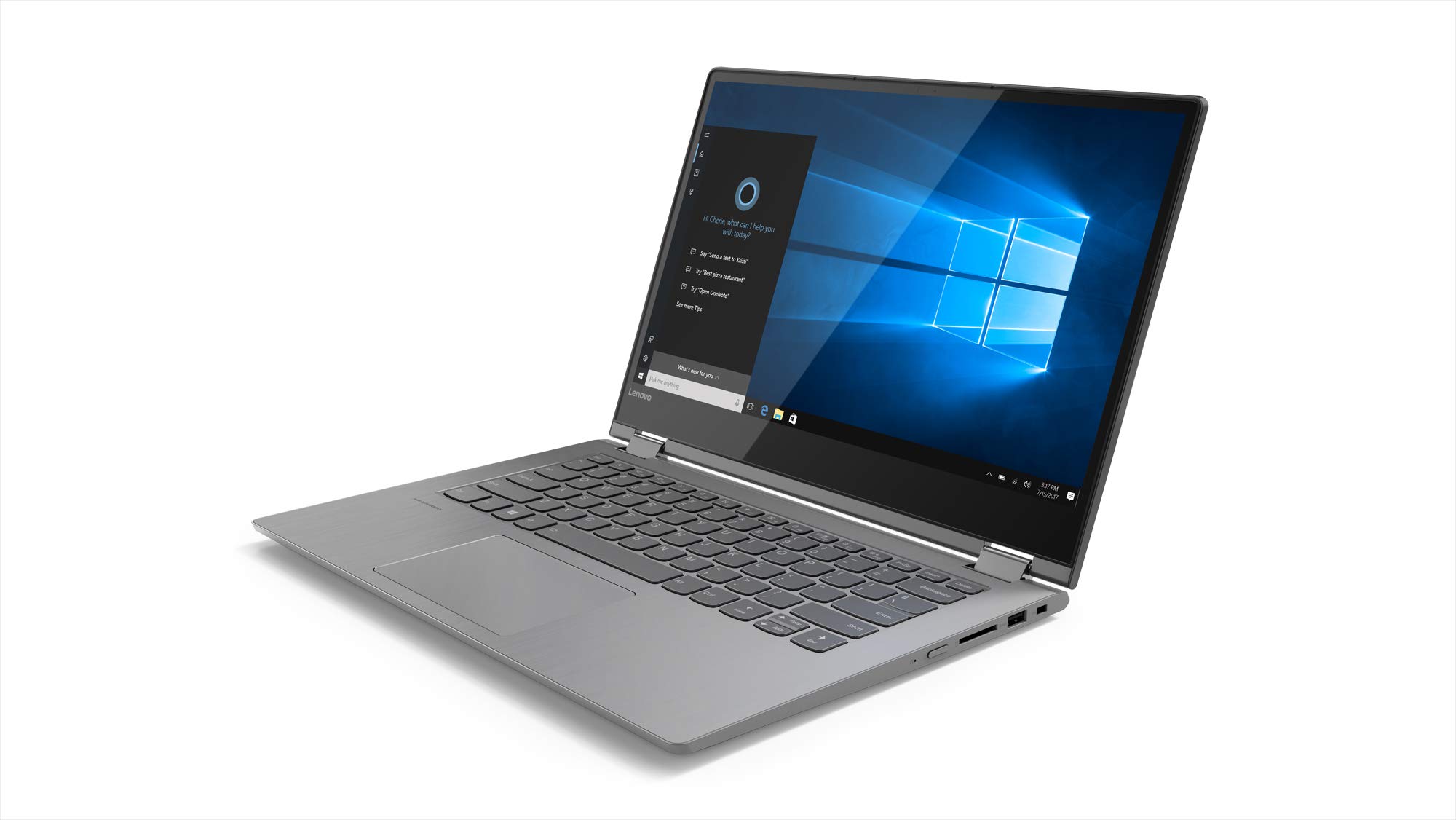 Lenovo Flex 14 2-in-1 Convertible Laptop, 14 Inch HD (1366 x 768) Touchscreen display, AMD Ryzen⢠3 2200U Processor, 4GB DDR4 RAM, 128GB PCIe SSD, Windows 10 Home, 81HA0008US, Black