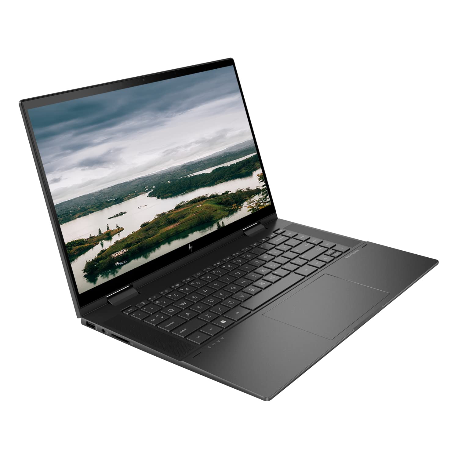 HP Envy 2-in-1 Convertible Laptop, 15.6 inch IPS Touchscreen, AMD Ryzen 5 5625U Processor, Backlit Keyboard, Wi-Fi 6, Bang & Olufsen Audio, 12Hr Battery, Win 11 (16GB RAM, 512GB PCIe SSD) (Renewed)