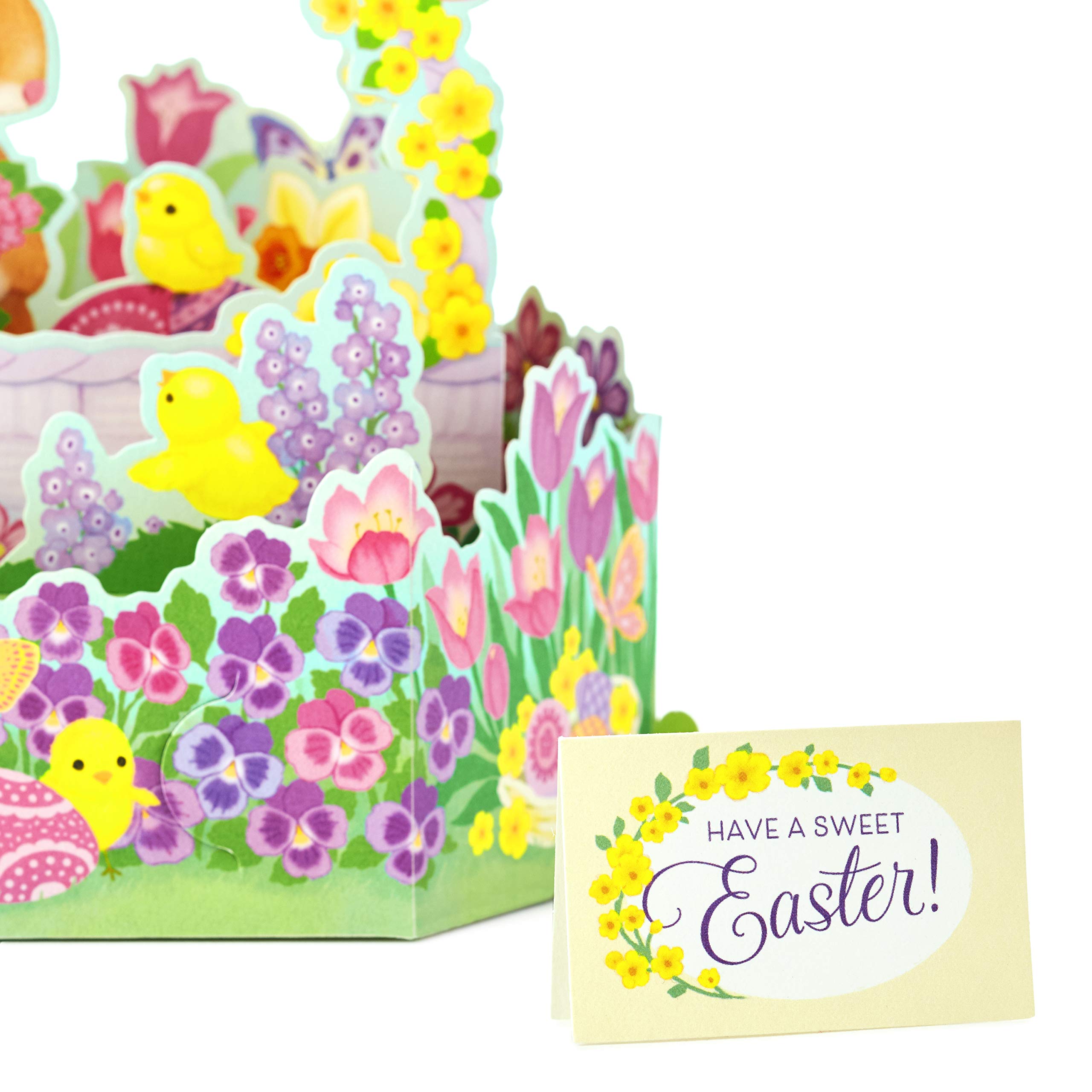 Hallmark Pop Up Easter Card (Displayable Easter Basket)