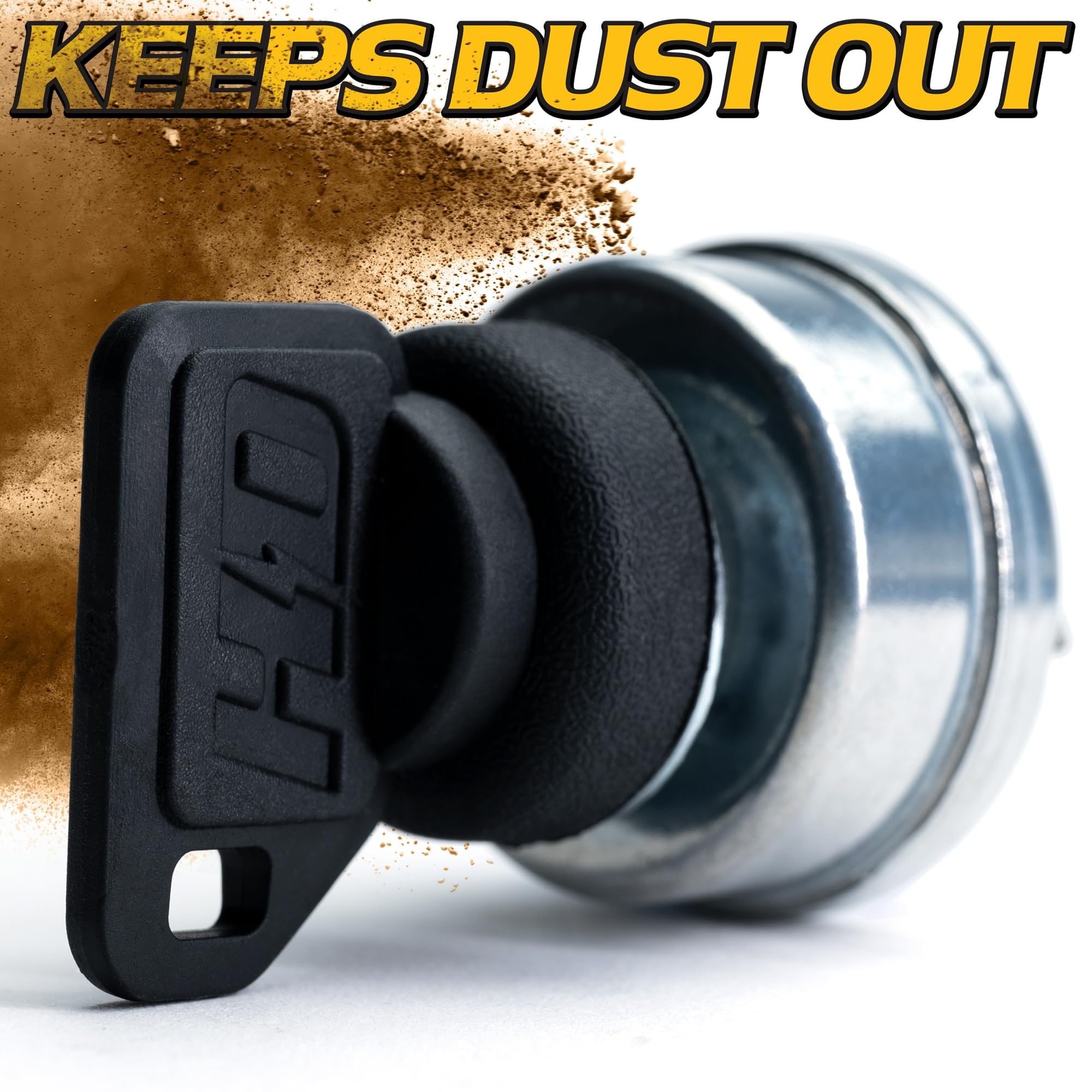 HD Switch Replaces Toro, TimeMaster 20200 20977 20978 21200 Snowthrower 1032 1132 Starter Ignition Key Switch - Ultimate Dual Protection Upgrade - 3 Keys & Free Carabiner