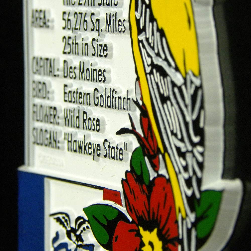 Maryland State Montage Magnet by Classic Magnets, 3" x 3.3", Collectible Souvenirs Made in The USA