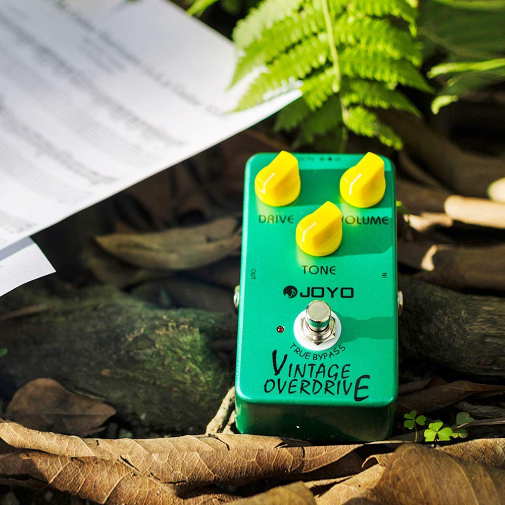 JOYO JF-01 Vintage Overdrive and JF-03 Crunch Distortion Effect Pedals for Electric Guitar Most Frequently Combination Budget Pedals in Bundle