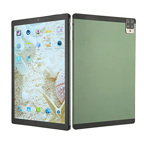 PUSOKEI 10.1 Inch Tablet for 11,6G RAM 128G ROM,1920x1080 IPS Screen,Dual Cameras and Speakers,2.4G 5G WiFi Calling Tablet for Kids