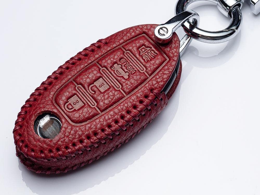 Hey Kaulor Rubber Smart 4buttons Key Fob Remote Cover Case Protector Keyless Jacket suit for Nissan Altima Maxima Murano Armada Gt-r Sentra