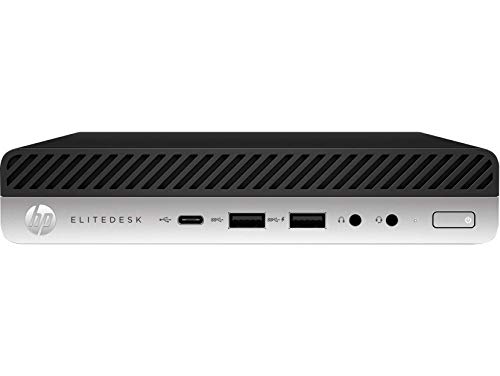 HP EliteDesk 800 G3 Business Mini PC Desktop Computer, Intel Quad-Core i5-7500 up to 3.8GHz, 8GB DDR4 RAM, 256GB SSD, USB WiFi, Bluetooth, USB 3.1, Keyboard&Mouse, Win 10 Professional (Renewed)
