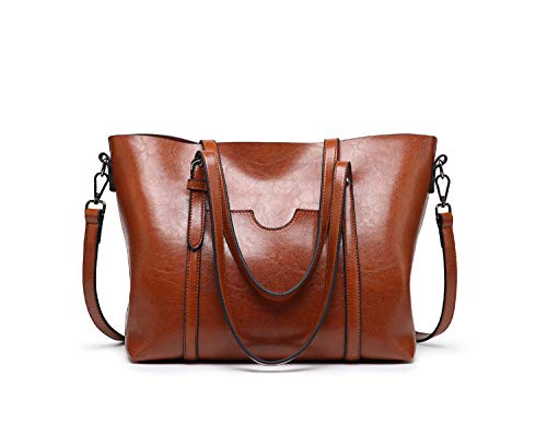 KKP Leather Purses and Handbags for Women Top Handle Ladies Shoulder Bags