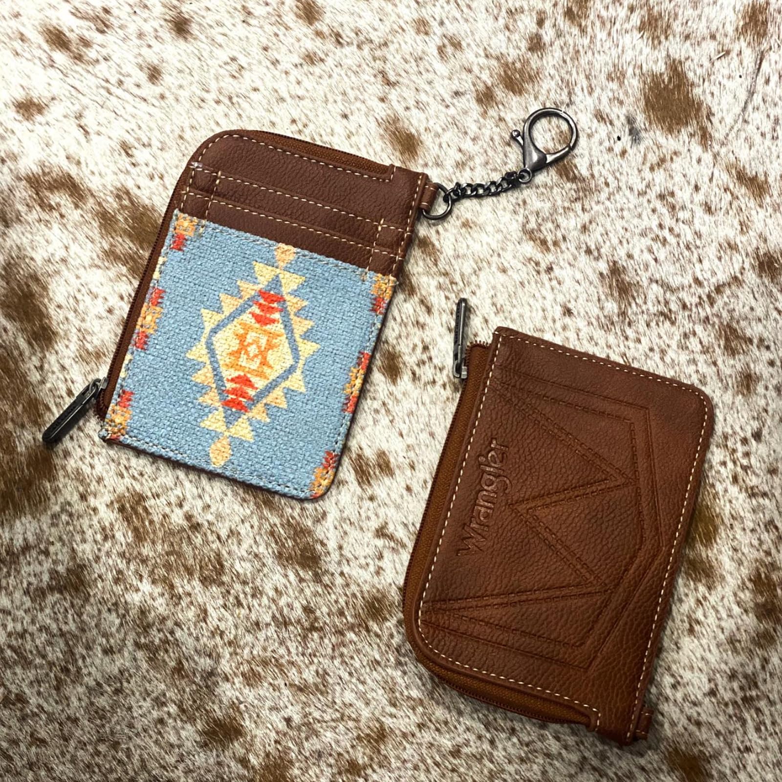 Montana West Wrangler Wallets for Women Boho Aztec Card Holder