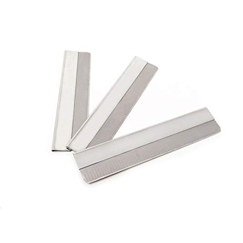Honbay 50PCS Stainless Steel Eyebrow Trimmer Blades Eyebrow Hair Removers with Cover for Women