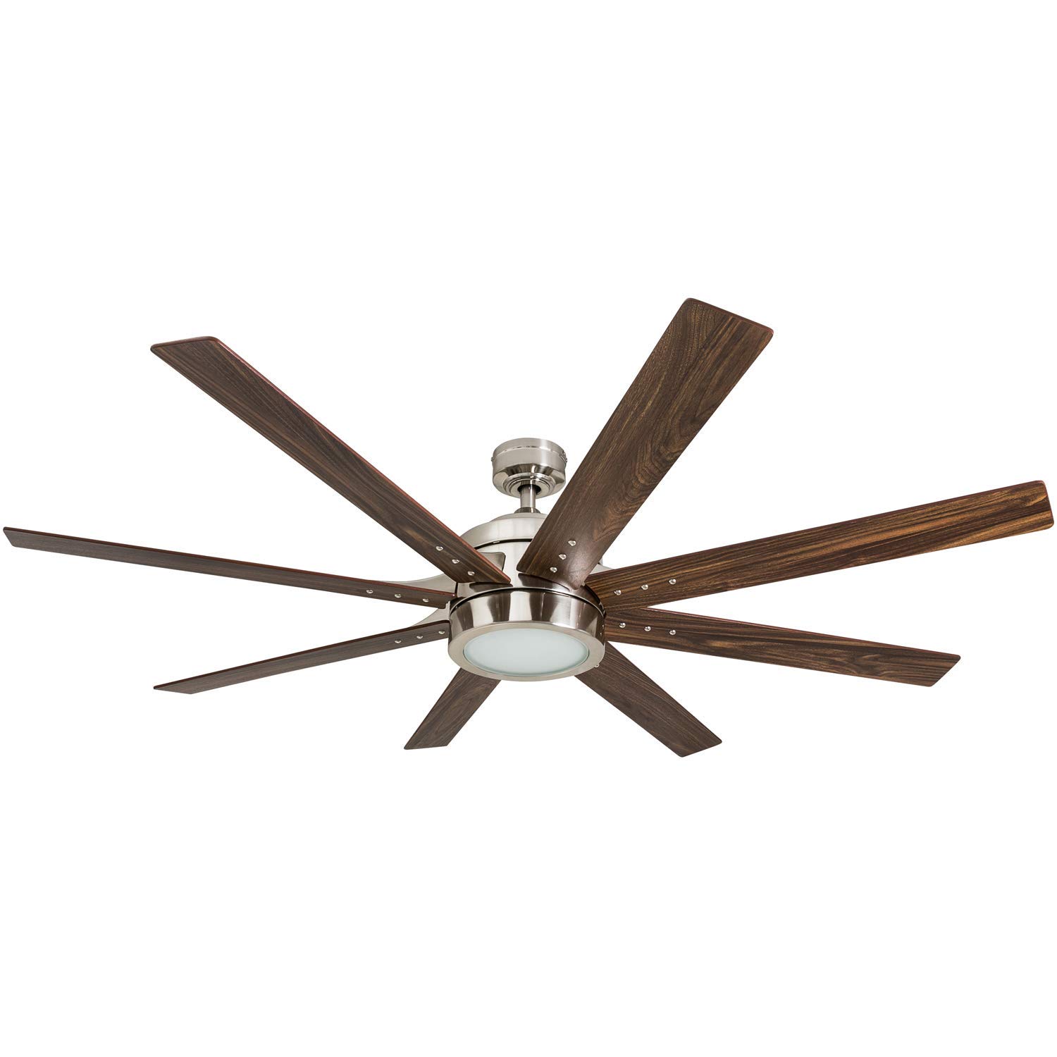 Honeywell Ceiling Fans 50608-01 Xerxes Ceiling Fan, 62, Brushed Nickel (Renewed)