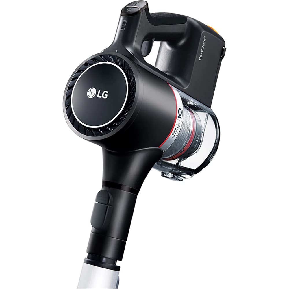 LG A913BM CordZero A9 Cordless Stick Vacuum Black Bundle with Premium 2 YR CPS Enhanced Protection Pack