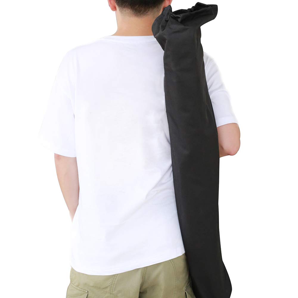 Homevibes Folding Lightweight Bed & Portable Camping Cot with Carry Bag for Adults Hiking Hunting Traveling, Black