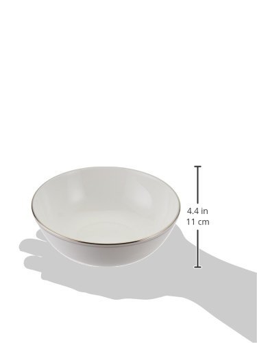 Lenox Place Setting Bowl Federal Platinum, White