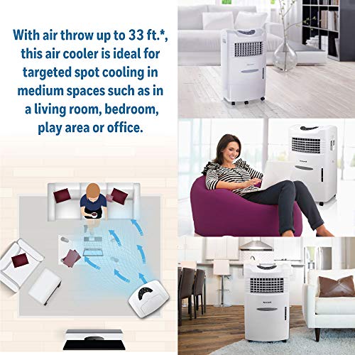 Honeywell 745 CFM* Indoor Portable Evaporative Cooler with Remote Control β CL201AEW