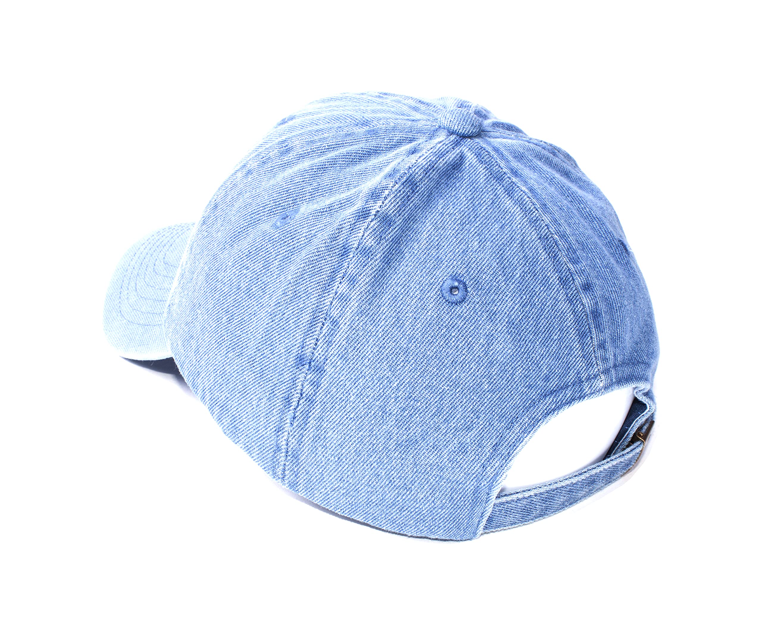 Jean Soft Comfort Casual Everyday Baseball Cap Women Surf Hat for Men Vintage Everyday Wear Low Crown Hat.(Surf Blue)