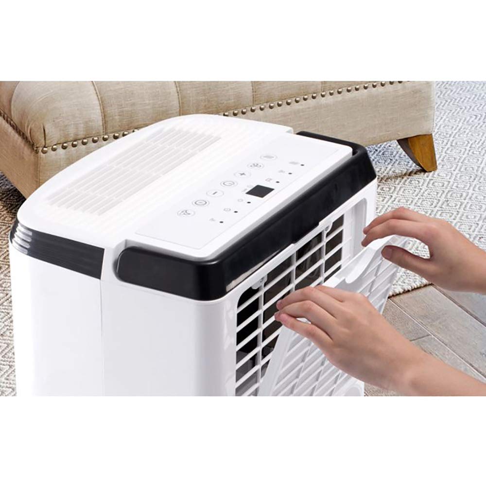 Honeywell TP70WKN Powerful Intelligent 70 Pint Portable Home Dehumidifier for Up to 4,000 Square Feet, White (Renewed)