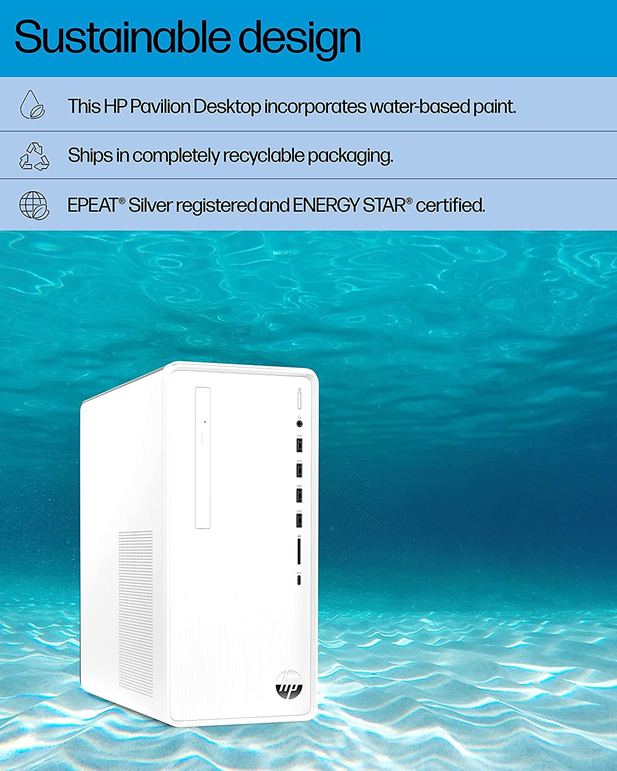 HP 2022 TP01 Pavilion Business Desktop Intel 12-Core i7-12700 64GB RAM 1TB PCIe SSD 2TB HDD NVIDIA GeForce RTX 3060 12GB GDDR6 HDMI DP DVI-D USB-C WiFi AX BT RJ-45 Windows 11 Pro w/RE USB