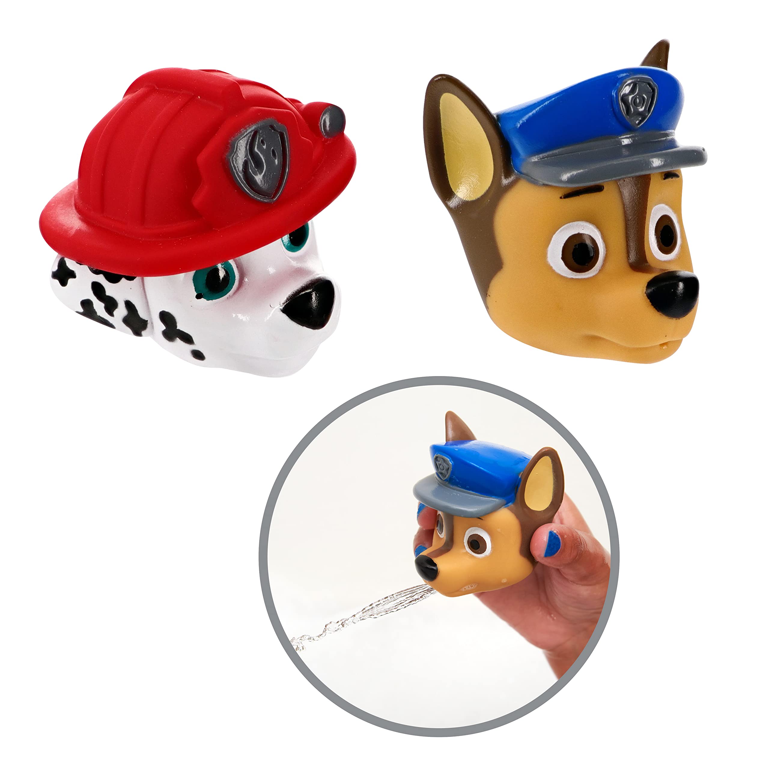 Nickelodeon PAW Patrol 10 Piece Bath Toy Value Set - Kids Bath Toys
