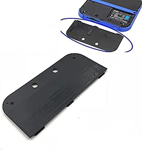 New Replacement Housing Shell Rear Cover Battery Back Cover Case for 2DS Game Console Black