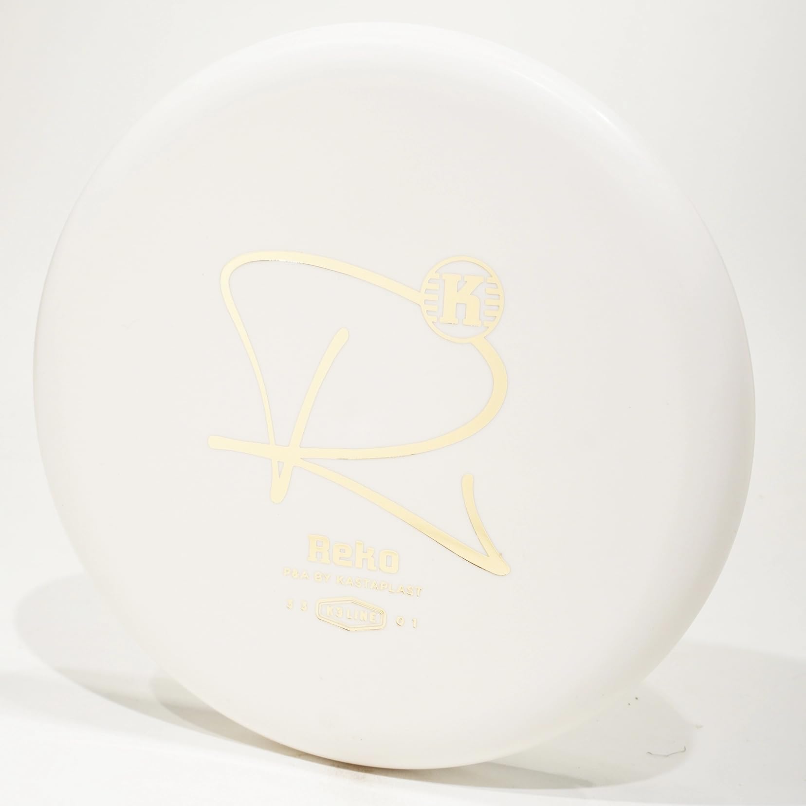 Kastaplast Reko (K3) Putter & Approach Golf Disc, Pick Weight/Color [Stamp & Exact Color May Vary] White 170-172 Grams