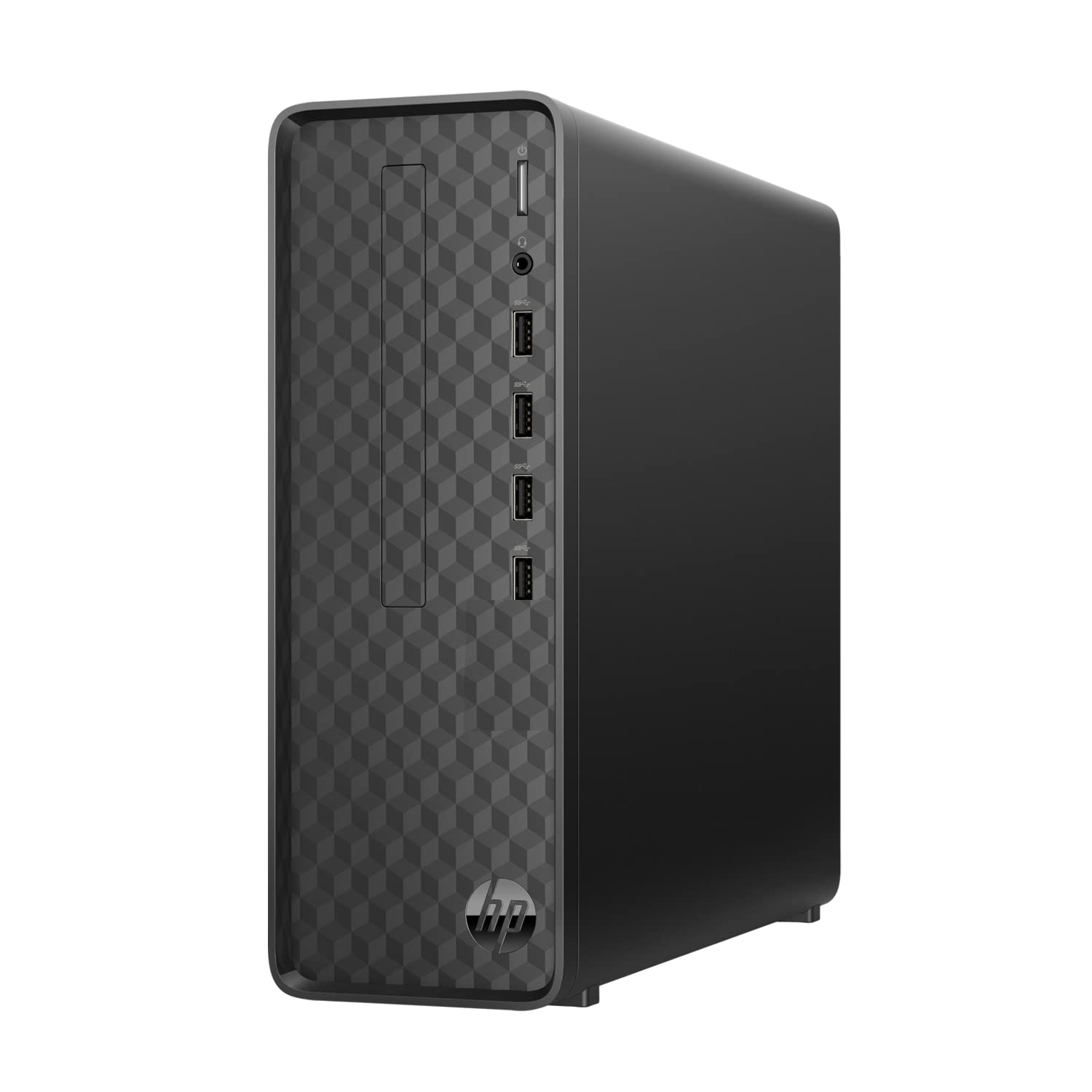 HP Newest Slim Desktop, Intel Celeron J4025, 16GB RAM, 1TB PCIe SSD, HDMI, RJ-45, Wi-Fi, Bluetooth, Wired Keyboard & Mouse, Windows 11 Home, Black
