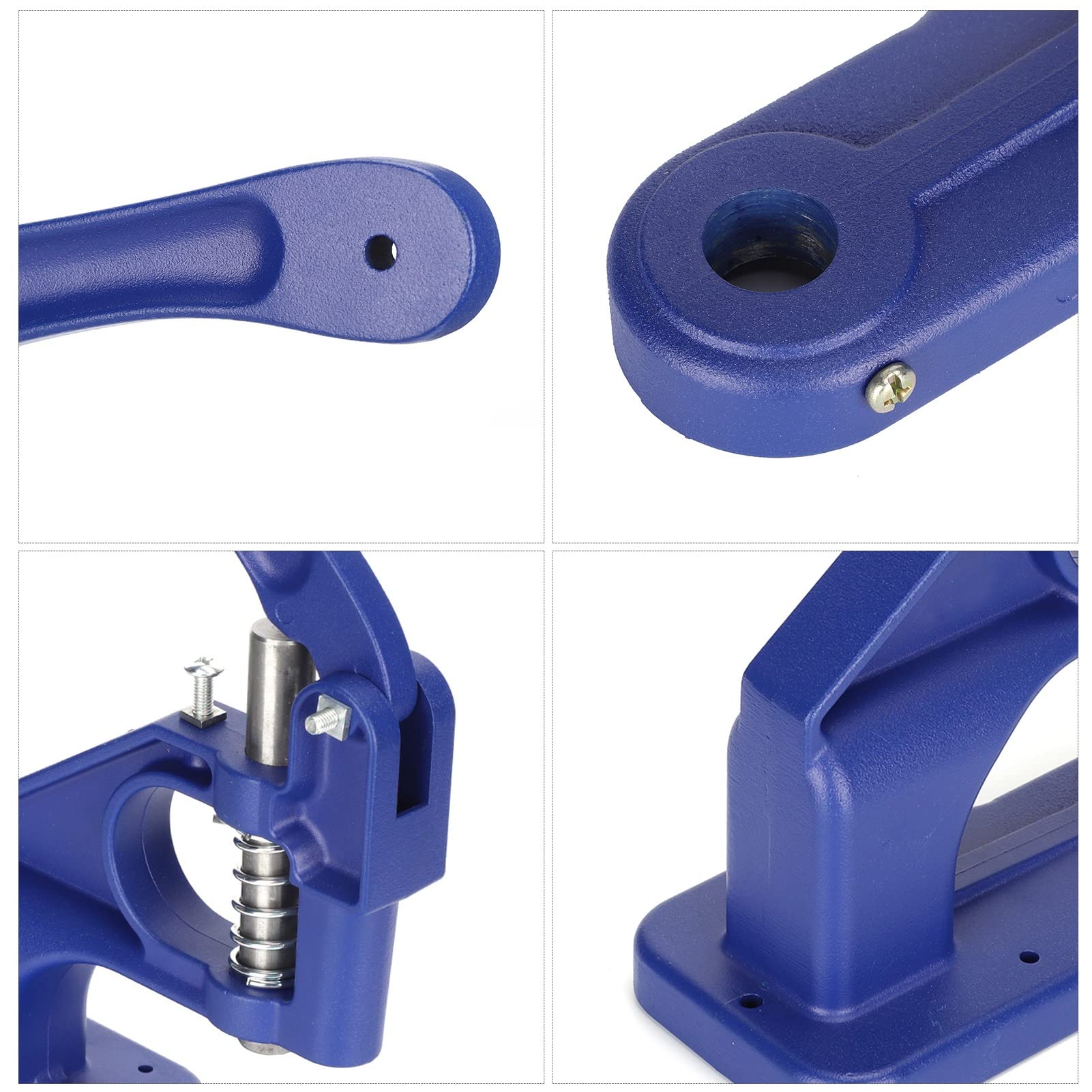 Hand Press Machine Tool Aluminum Remarks Grommet Button Button Machine Hand Press Heavy Duty Machine Corn Button Installation Bubble Bag Leather Four in One Air Eye Mini Grommet