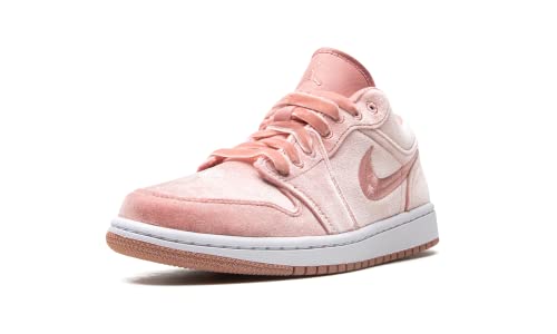 Jordan Womens WMNS Air Jordan 1 Low SE DQ8396 600 Pink Velvet - Size 6.5W
