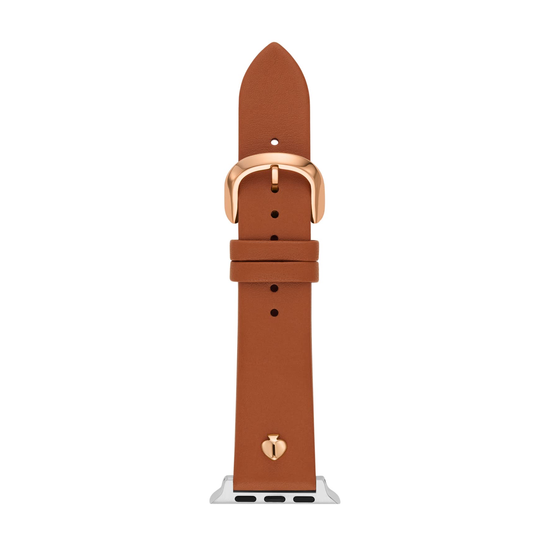 Kate Spade New York brown leather band for Apple Watch®, 38mm/40mm/41mm