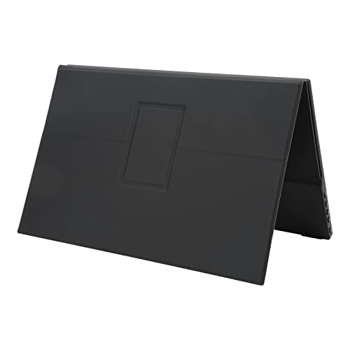 Qiilu 13 Inch Monitor Portable Ultra Thin 1920x1080P HDR 16: 9 Wide Screen IPS Full View Monitor LED Backlight with Protective Case