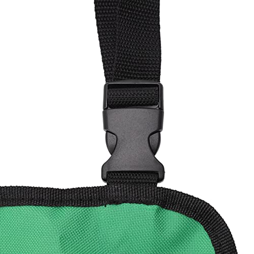 Mxzzand Camping Chair Hanging Bag, Portable Waterproof Chair Side Pocket Organizer Adjustable Multifunctional for Camping Chairs(Green)
