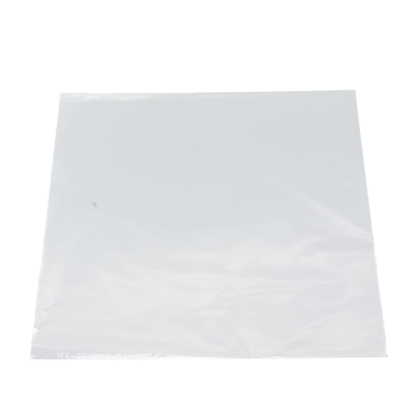 Plastic Record Sleeves, Keep Resealable Record Sleeves Professional Protective Non Adhesive for 12in Records
