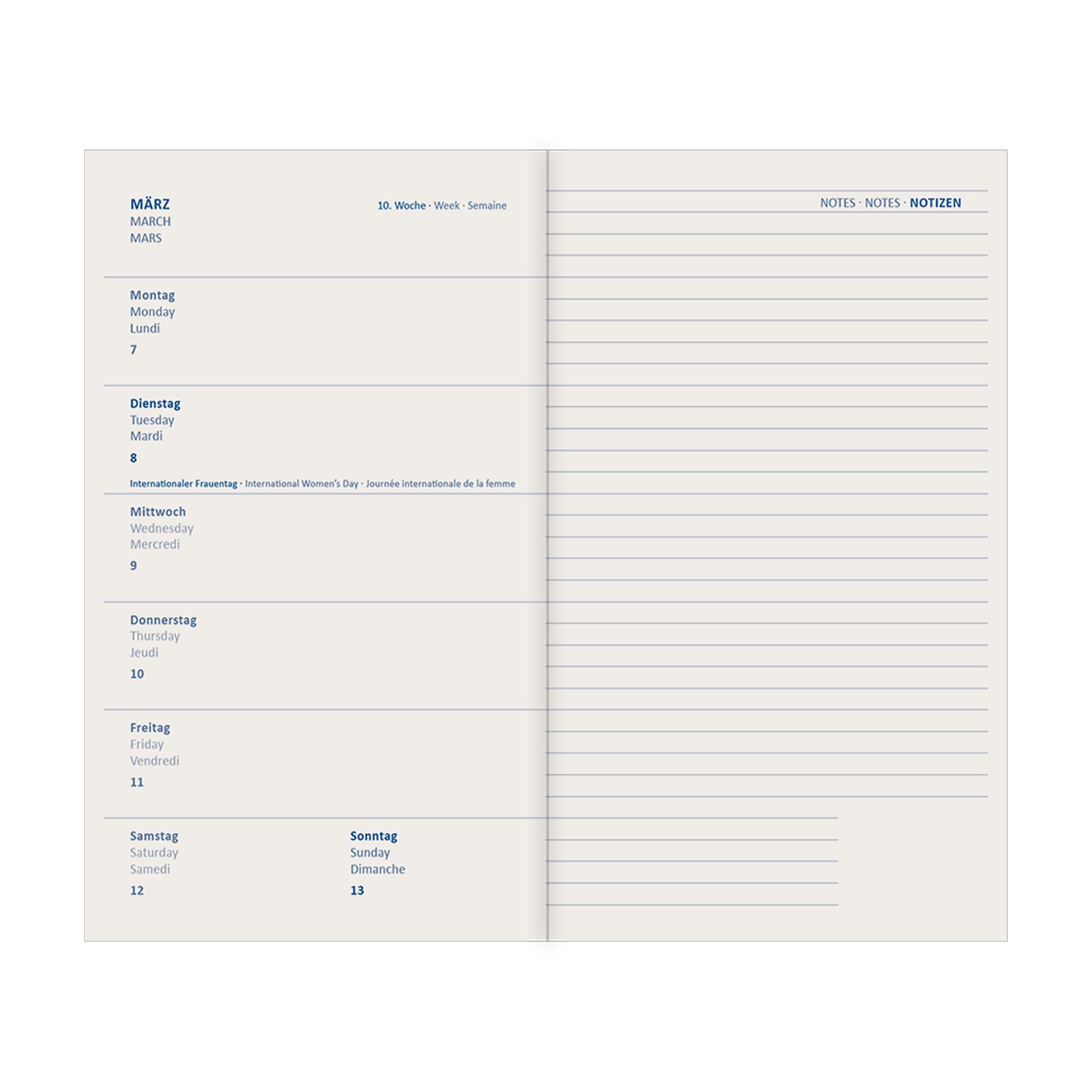 Idena 11072-2024 Appointment Diary, 80 x 150 mm, Slim Dark Red, 192 Pages, 1 Week on 1 Page, Agenda, Weekly Planner, Soft Touch Cover