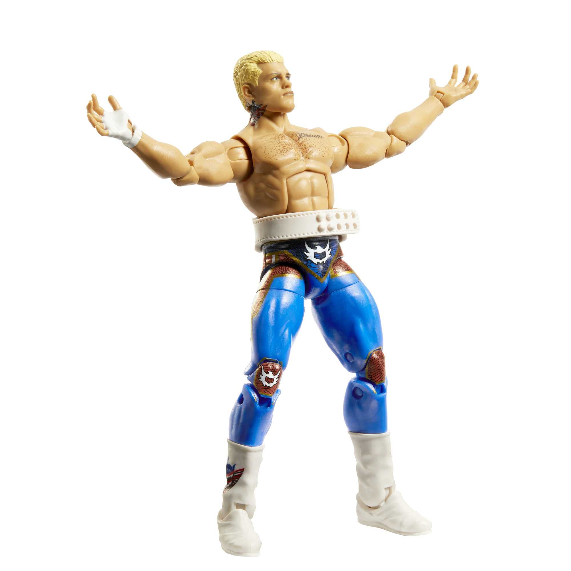 Mattel WWE Mr. America Elite Collection Action Figure, Deluxe Articulation & Life-like Detail with Iconic Accessories, 6-inch