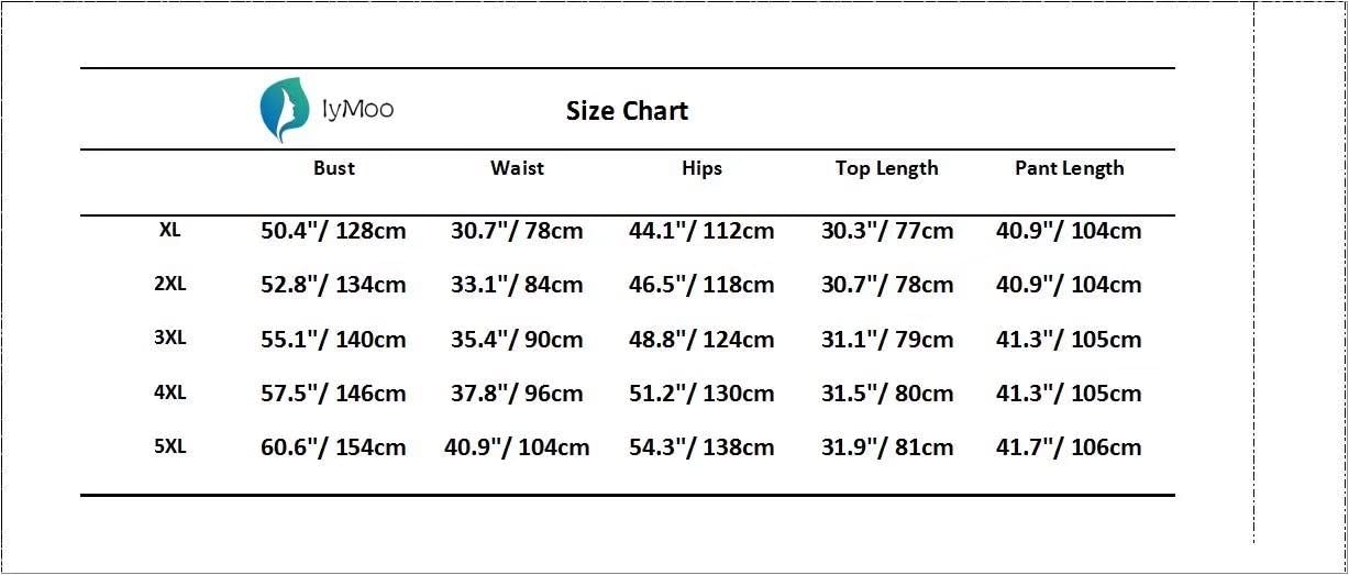 IyMoo Women's Plus Size 2 Piece Outfit - Casual Short Sleeve V Neck T-Shirts Workout Tracksuit Bodycon Pants Set Jumpsuit Rompers Navy Blue XL