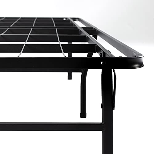 ZINUS SmartBase Heavy Duty Mattress Foundation / 18 Inch Metal Platform Bed Frame / No Box Spring Needed / Sturdy Steel Frame / Underbed Storage, Twin