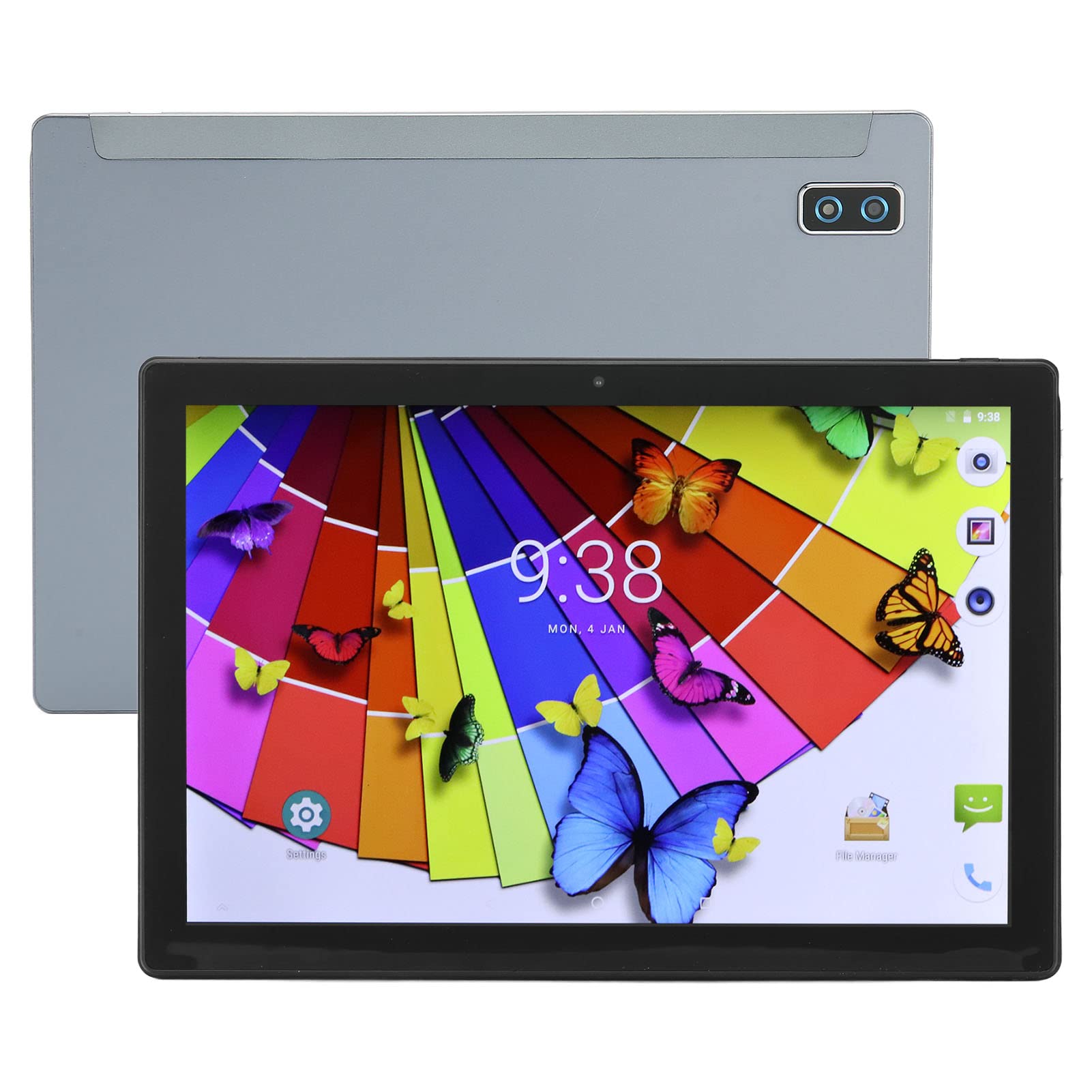 Naroote Gaming Tablet, 100 to 240 V, 8800 MAh Battery, 1080 X 1920 IPS Display, 10.1 Inch Business Tablet (US Plug)