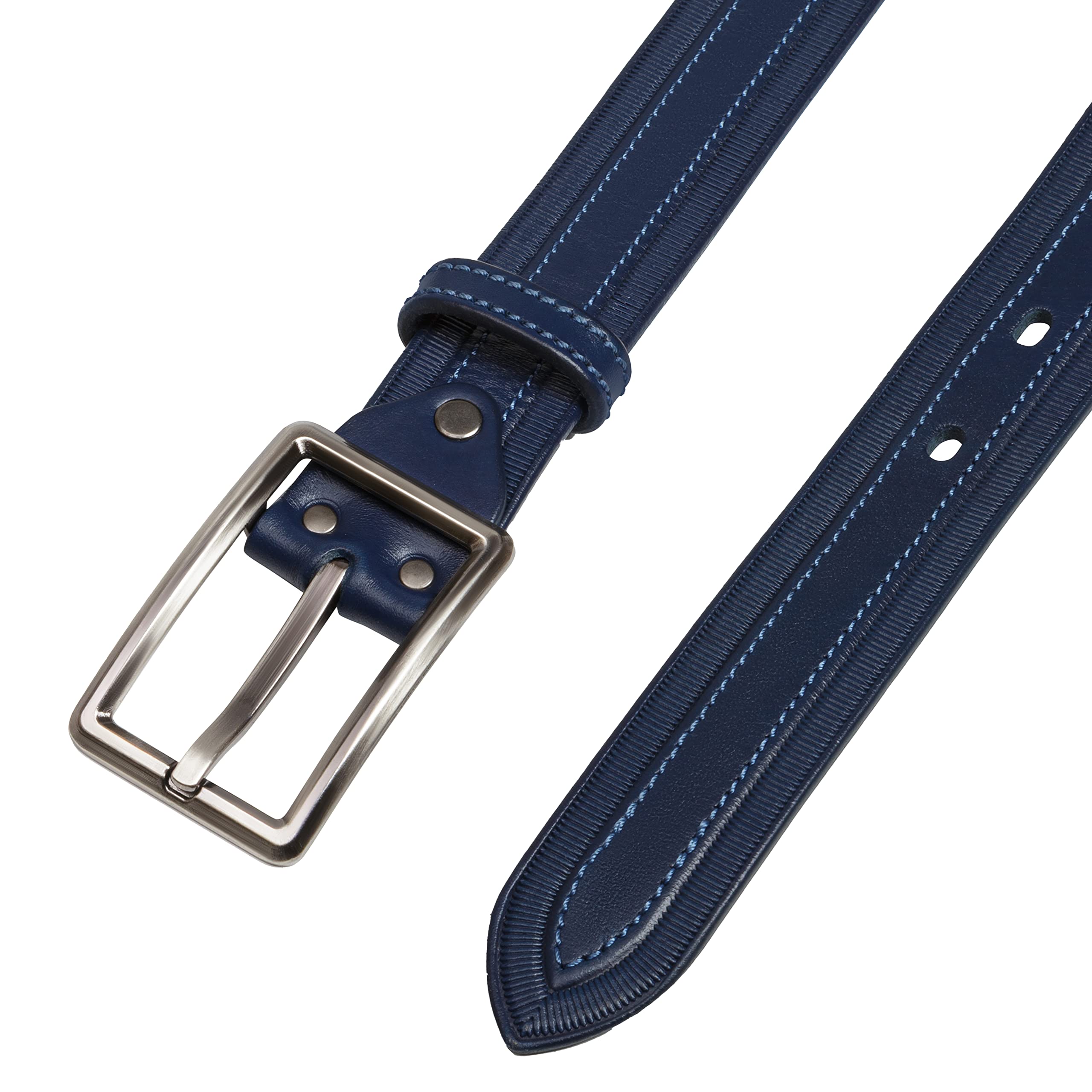 KIEKA Men Belt (Blue, 40-44")
