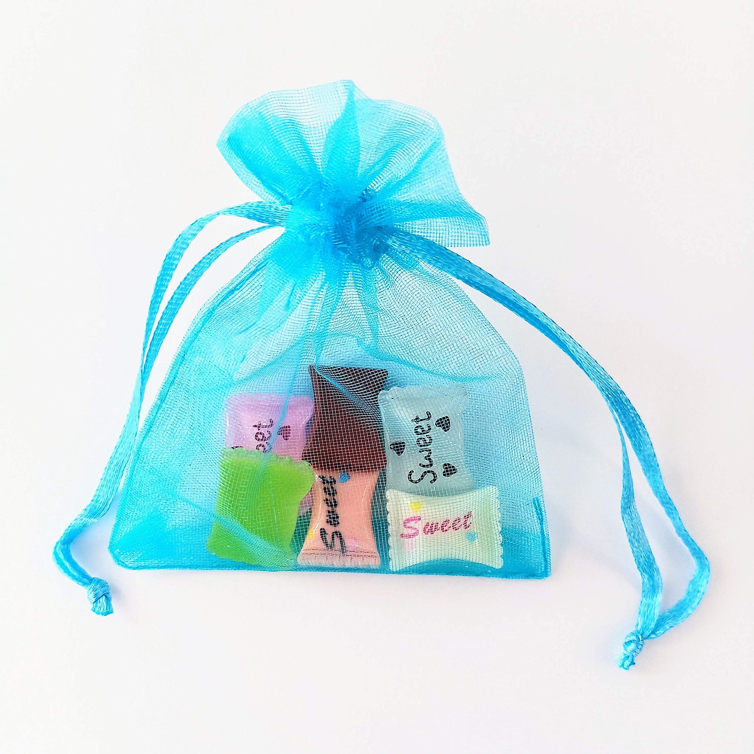 happyblockbuilder LPS Accessories Miniature Dollhouse Compatible with Littlest Pet Shop and Barbie Food Craft Sets Random Gift Bag Lots; Pets NOT Included⌠(Candy 6pc.)