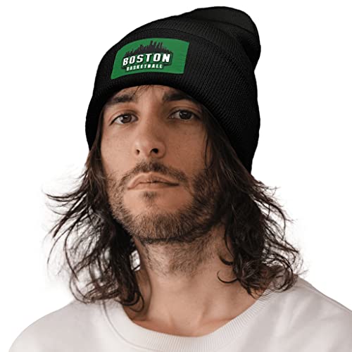 Lisabridal Winter Team City Black Beanie Hats Knit Warm Cap for Men Women