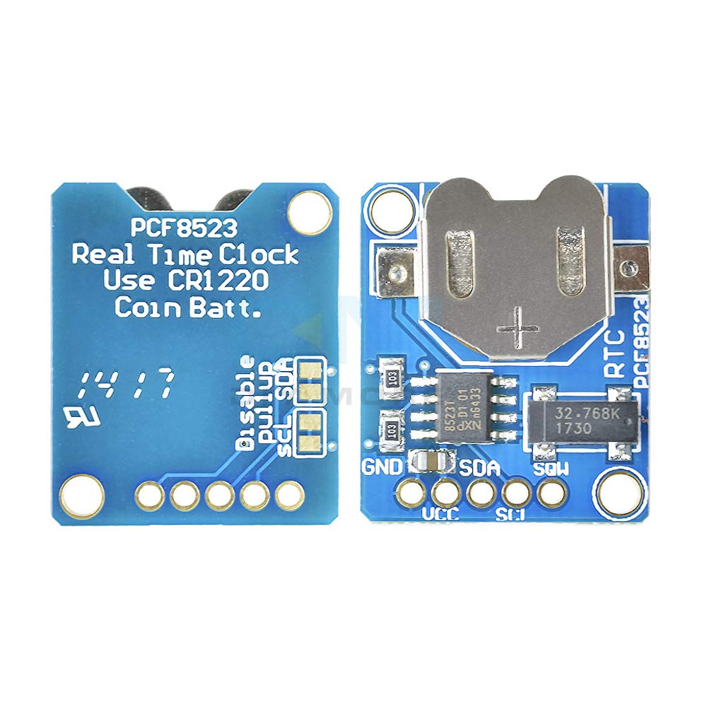 HiLetgo PCF8523 Real Time Clock RTC Breakout Module PCF8523 Real Time Clock Assembled Breakout Board 3.3V 5V Time Clock for Arduino