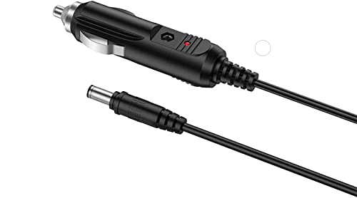 GIZMAC Car DC Adapter for Cobra XRS 9695 XRS-9485 Radar/Laser Detector Auto Vehicle Boat RV Camper Cigarette Lighter Plug Power Supply Cord