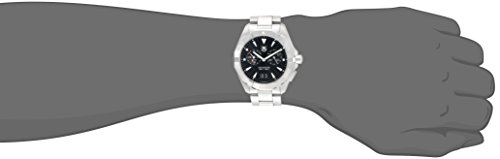 Tag Heuer Aquaracer Chronograph Black Dial Stainless Steel Mens Watch WAY111Z.BA0928