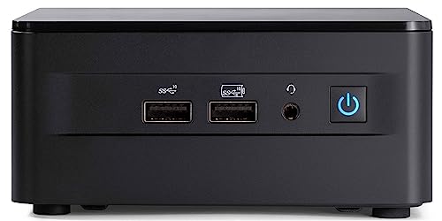 Intel NUC 12 Pro Kit School & Business Mini Desktop i7-1260P 12-Core, 32GB RAM, 256GB PCIe SSD + 1TB HDD (2.5), Iris Xe, WiFi, Bluetooth, HDMI, Win 11 Pro with G2 Universal Dock